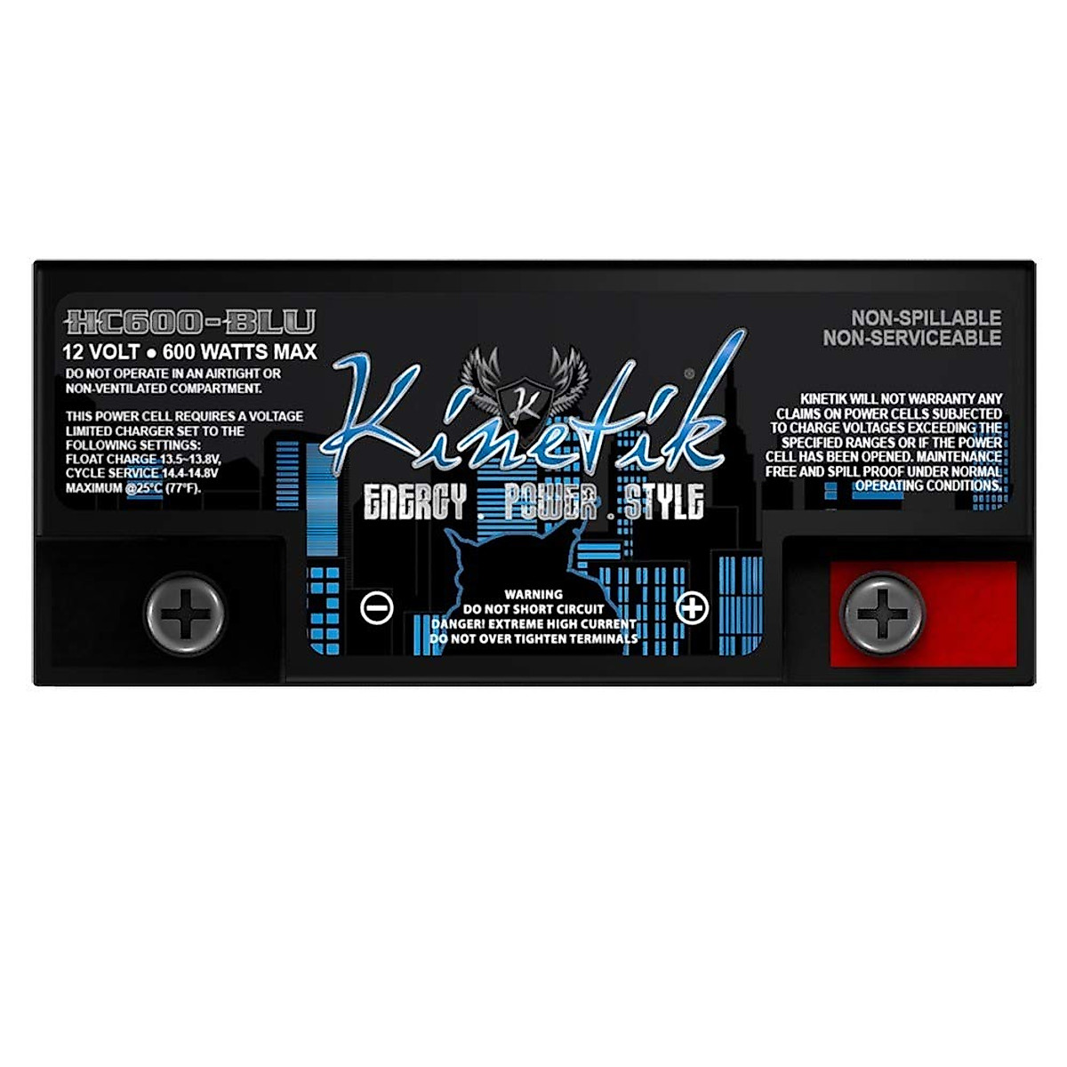 Kinetik HC600B 750A High Current Power Cell Battery