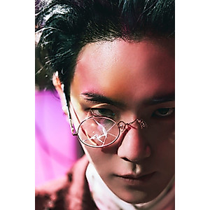 Dreamus SHINEE KEY Gasoline 2nd Album VHS Version CD+Folding Poster On Pack+Booklet+Postcard+Collector Card SET+Photocard+Tracking, BLUE