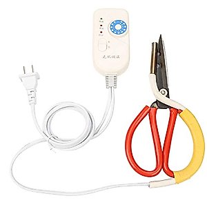 Temperature Scale Pratical Scissor, Electric Heating Tailor Scissors, Heated Scissors Scissor Cutting Machine for Fabric