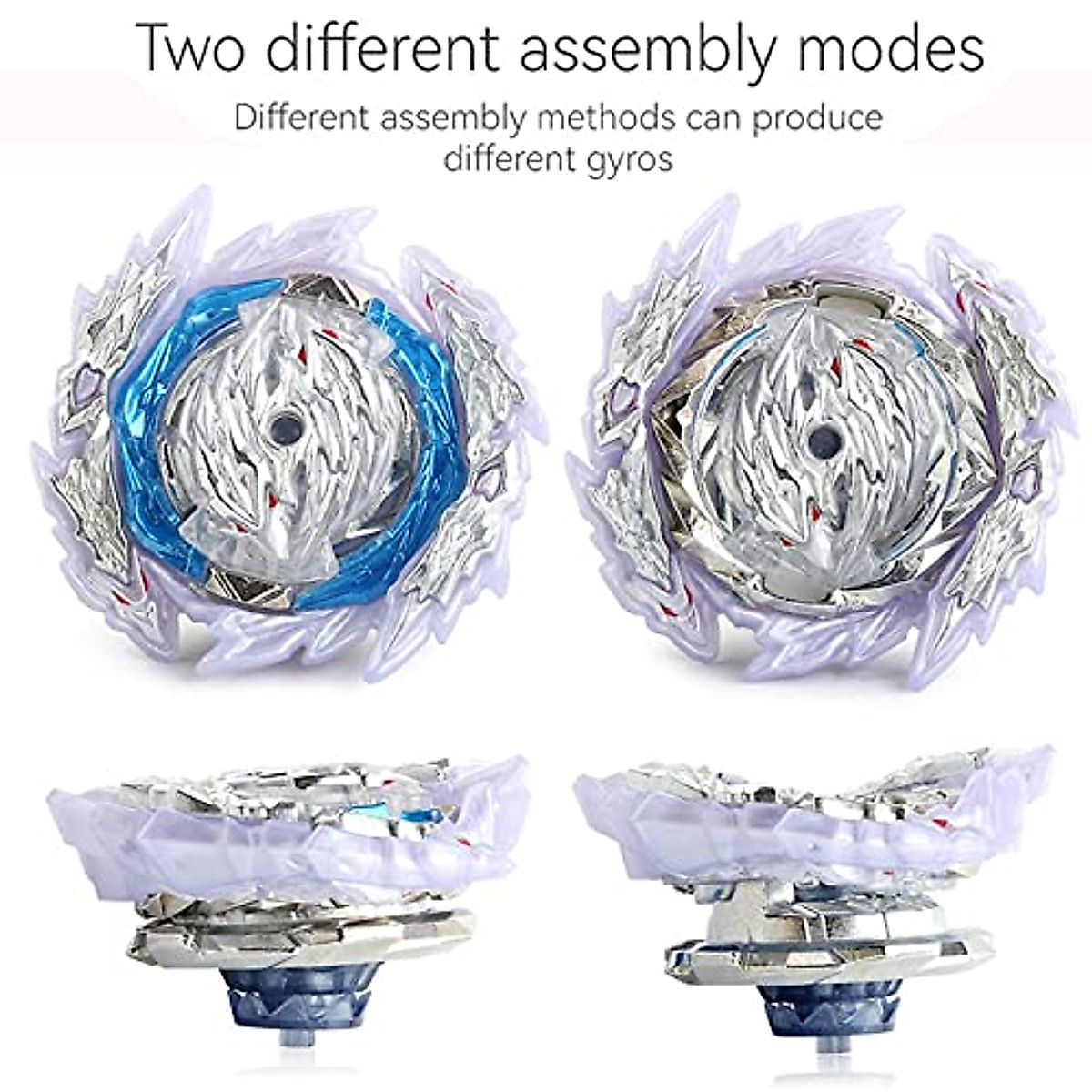 Bey Burst Starter DB B-189 Guilty Longinus Kr Metal Destroy-2 Booster Superking Battling Toys Gaming Tops Gyro Spinning Brust Toy (B-189)