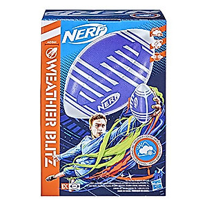 NERF Weather Blitz Foam Football, All Weather Play, Water-Resistant, Easy to Hold Grips, Indoor & Outdoor Sports Toys for 5 Year Old Kids