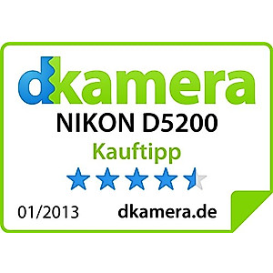 Nikon D5200 Digital SLR Camera Body Only - Black (24.1MP) 3 inch LCD