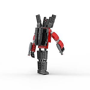 IVVTNHZ Skibidi Toilet Man Toy Building Blocks Set, Speakerman Titan, Speaker Titan Toy Ideas Toys Kids Toys Gift for Kids 6+ Boys or Girls (189 Pieces), M0659-23