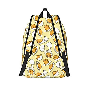 Xiuaioea Comfortable Backpack for Men Women Soft Adjustable Shoulder Strap Large Capacity Storage Bag (17.7")