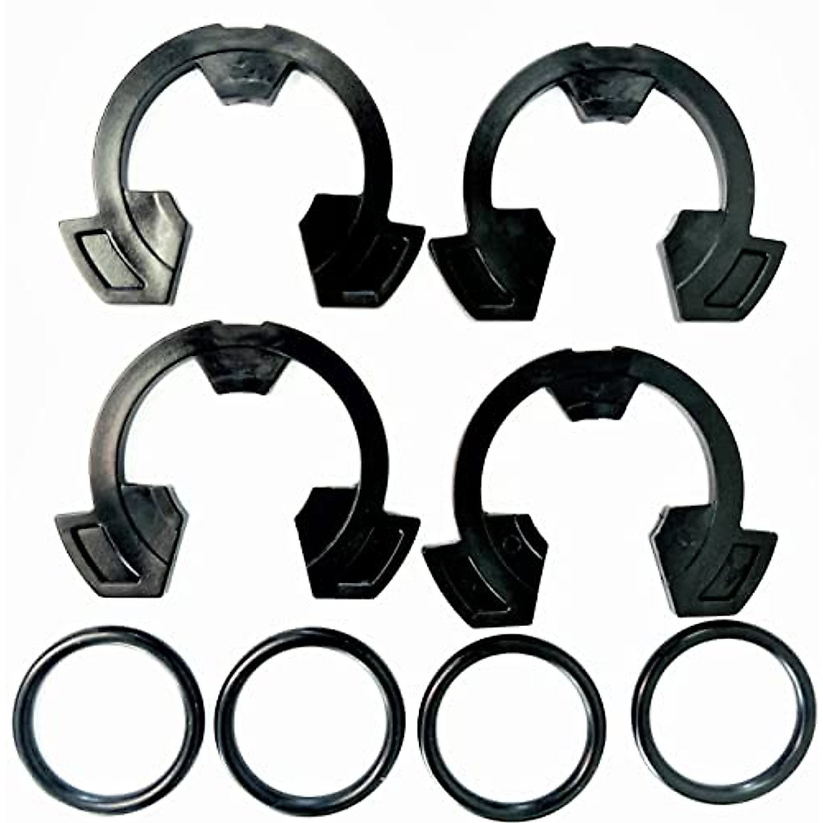 1" Water Softener Clips and Orings 7337589 and 7170262 (4 of each)