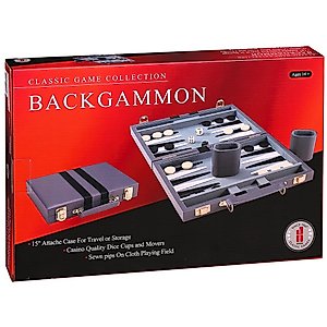 15" Backgammon Attache