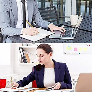 TIESOME Ballpoint Pens, 3 Pack Slim Stainless Steel Metallic Retractable Pens Black Ink 1 mm Nice Gift for Business Office Students Teachers Wedding Christmas (Gold)