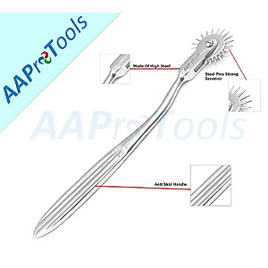 AAPROTOOLS WARTENBERG PIN Wheel/Pinwheel Single Head Diagnostic Instruments