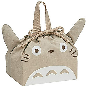 Skater My Neighbor Totoro Bento Die-Cut Drawstring Lunch Bag - Authentic Japanese Design