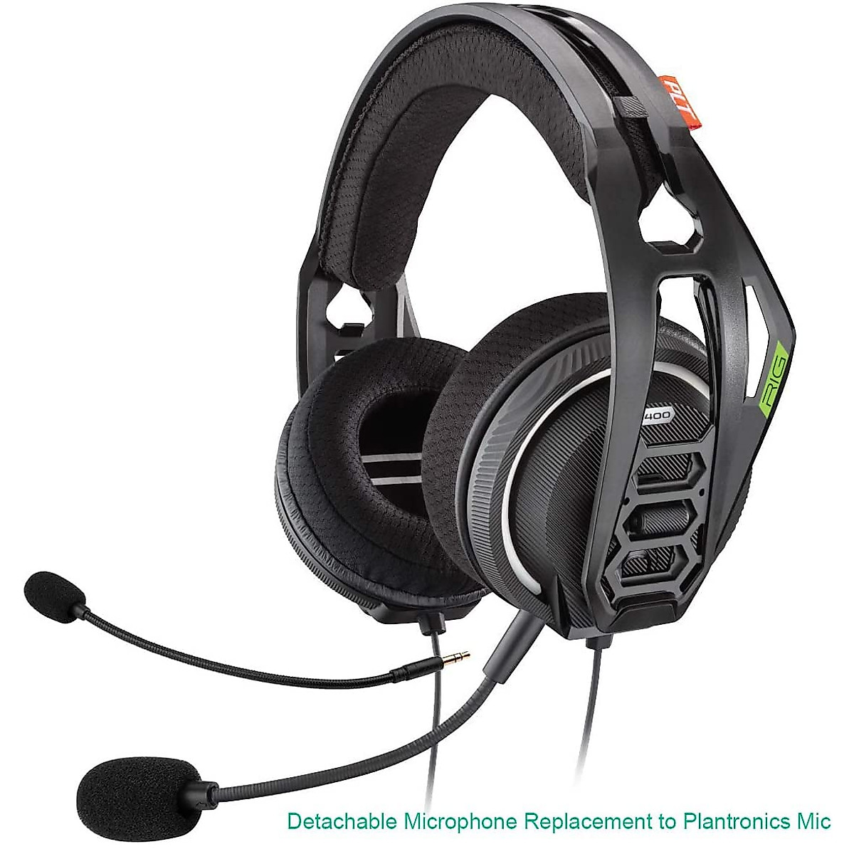 Smays Microphone Replacement for Rig 400 Gaming Headset, Turtle Beach, PS4 Headphone - 3.5mm Detachable Mic Attachment