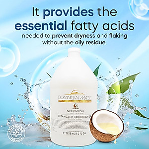 Dominican Magic Detangler Coconut Infused Conditioner 3628ml/1Gallan… (1 Gallon)