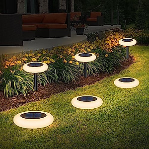 intelamp Colorful Solar Lights for Outside Solar Garden Lights (8)