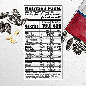 DAVID SEEDS Roasted and Salted Original Jumbo Sunflower Seeds, Keto Friendly, 5.25 Oz, 12 Pack