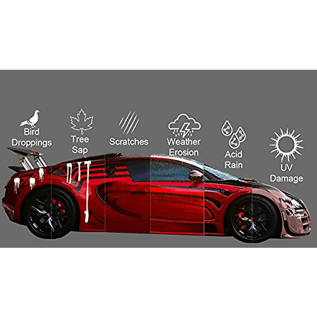 Auto Shield IX 30mL DIY Kit - Genuine Nano Ceramic Coating for Paint, Metal and Plastic, Hydrophobic and Scratch-Resistant Barrier with Long-Lasting Benefits