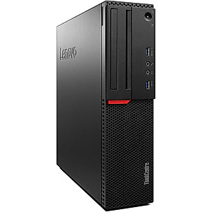 Lenovo M700 SFF Computer Desktop PC, Intel Core i5 6500 Processor, 8GB Ram, 128GB M.2 SSD, 500GB Hard Drive, Wireless Keyboard & Mouse, 19" FHD Monitor, WiFi | Bluetooth, Win 10 Pro (Renewed)