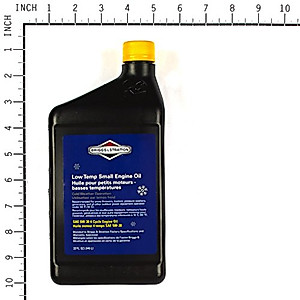 Briggs & Stratton 100030C SAE 5W-30 4-Cycle Snow Thrower Oil - 32 Oz.