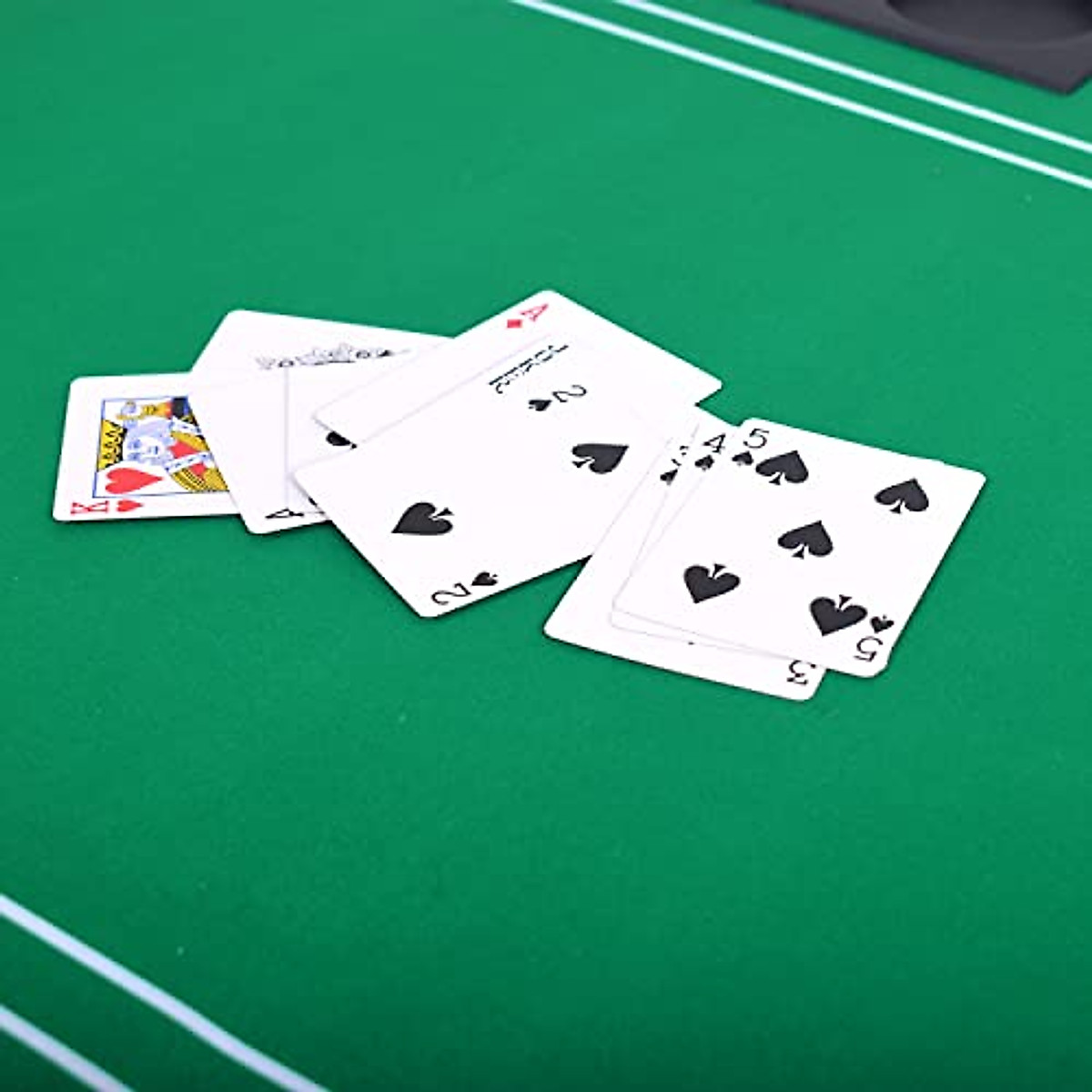 Hathaway No Limit 3-in-1 Portable Casino Tabletop, Black/Green