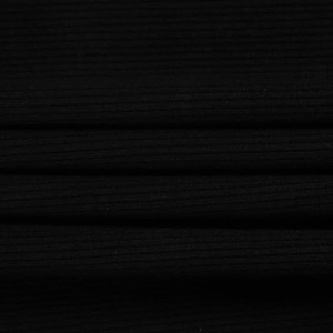 GEMBERA Womens Sleeveless Racerback High Neck Basic Ribbed Knit Fitted Tank Top Black S