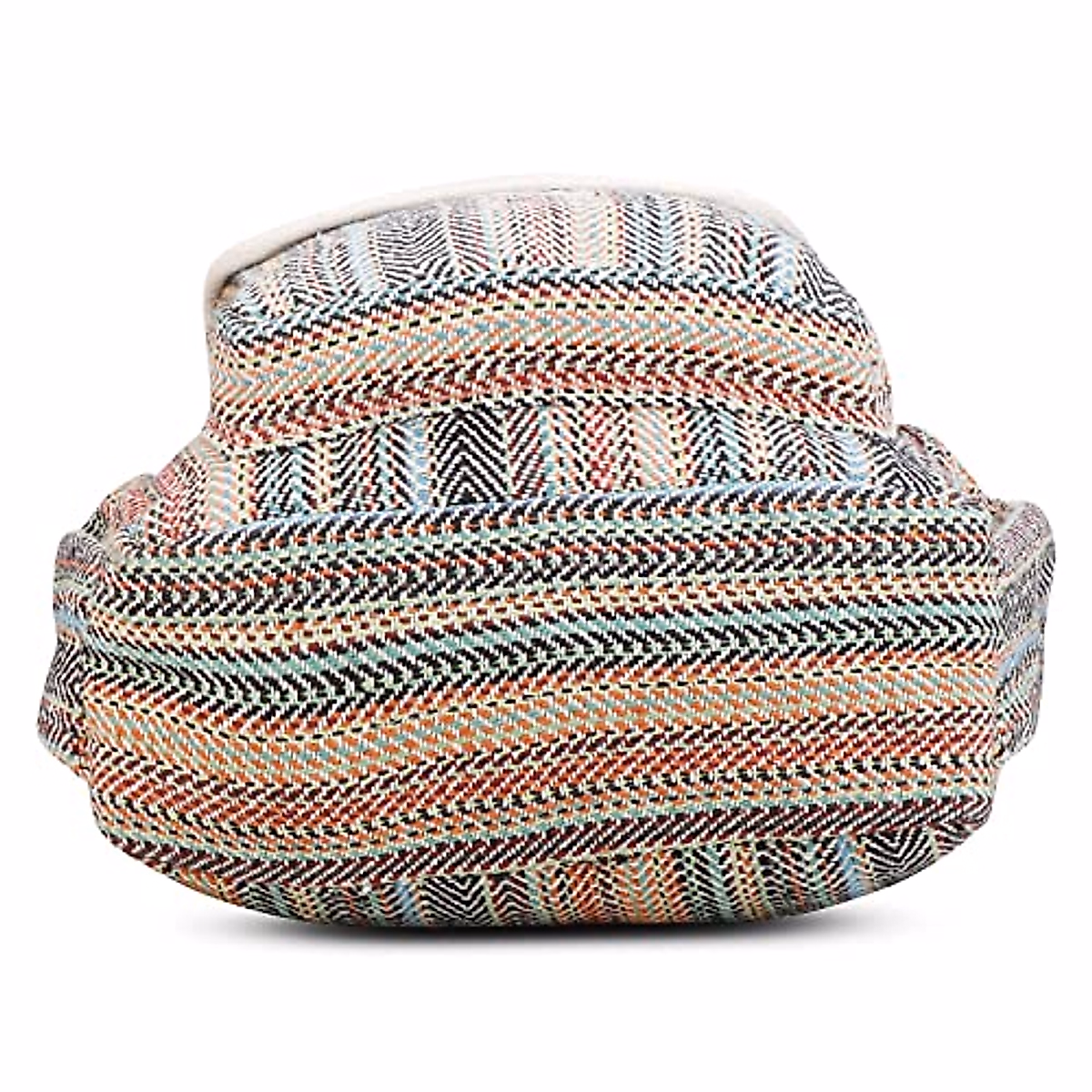 LONGING TO BUY Himalyan Hemp Laptop Bag Backpack/Traveller Bag, Hemp Laptop Bag (Green Multi-1)