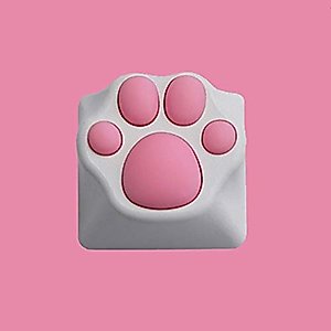 Byhoo Custom Gaming Key Cap Cat Palm Keycap for Cherry MX Switch Machinery Keyboard for ESC Key, Metal Cat Claw Keycap for FPS MOBA Game Players, Keyboard Enthusiasts