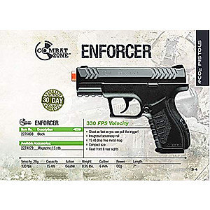 Elite Force Umarex Combat Zone Enforcer 6mm BB Pistol Airsoft Gun