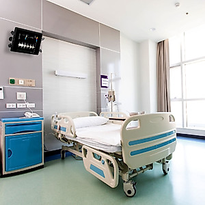 GSRUAN Tablet Wall Mount, Suitable for 7 to 13 inch Tablet PCs, Homes, Classrooms, Medical Places, Business （Black）