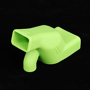 Alvinlite Faucet Extender for Toddlers,Silicone Sink Extender Cute Faucet Cover Kids Hand Wash Helper Water Spout Extender for Bathroom Sink Kitchen Counter(Green)