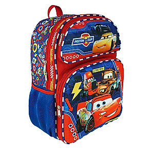 Ruz Disney Cars Large 3-D EVA Molded 16 Inch Backpack