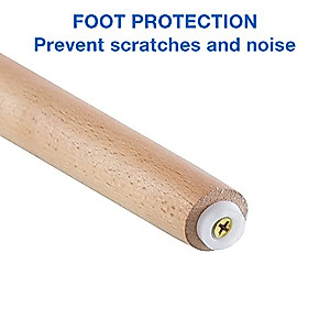 FMD 31.5 inch Small White Round Kitchen Dining Table, Mid-Century Modern Wood Leisure Coffee Side Table