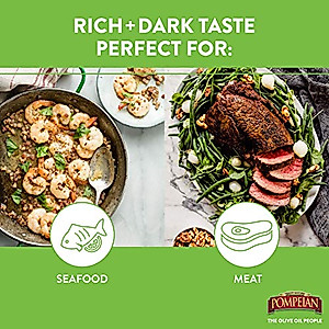 Pompeian Gourmet Balsamic Vinegar, Perfect for Salad Dressings, Sauces, Seafood & Meat Dishes, Naturally Gluten Free, 16 FL. OZ.