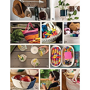 Zigzag Rope Sewing Projects: 16 Home Accessories to Make with a Simple Stitch (Landauer) Learn the Craft of Sewing with Rope - Create Durable and Decorative Bags, Bowls, Baskets, Trivets, and More