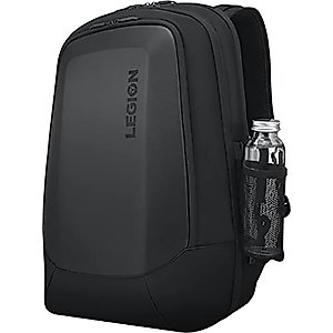 Lenovo Legion 17" Armored Backpack II, Gaming Laptop Bag, Double-Layered Protection, Dedicated Storage Pockets, GX40V10007, Black