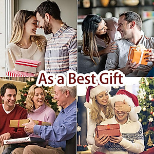 Beard Bib Apron for Men, Beard Trimmer Catcher for Men’s Shaving & Trimming, Grooming Accessories Christmas Gifts for Husband Her Boyfriend with & A Box 4 Suction Cups