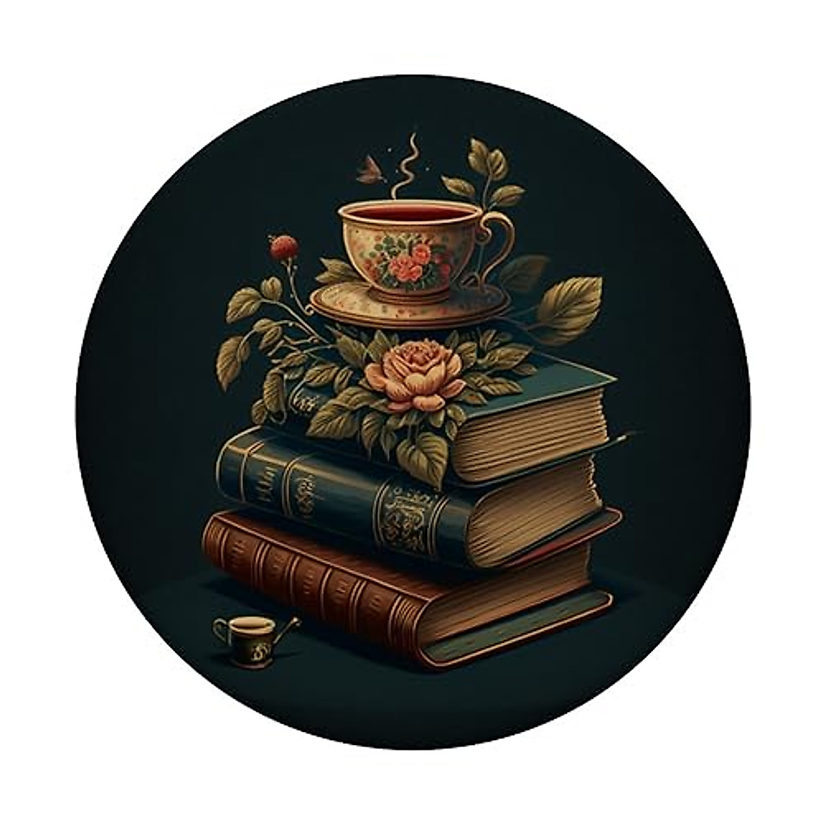 book lover reading library cute read PopSockets Standard PopGrip