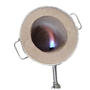 LSMIITTH Forge Gas Burner,Gas Metal Melting Furnace Propane Gas Forge Burner Blacksmith