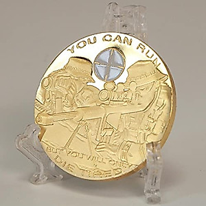 U.S. Army Sniper Commemorative Coins Gold Plated Rare Toys Collectibles Gold Coins Lucky Coins Challenge Coin