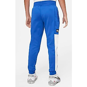 Nike Big Boys Therma-Fit Elite Basketball Pants (Game Royal/White, Large)