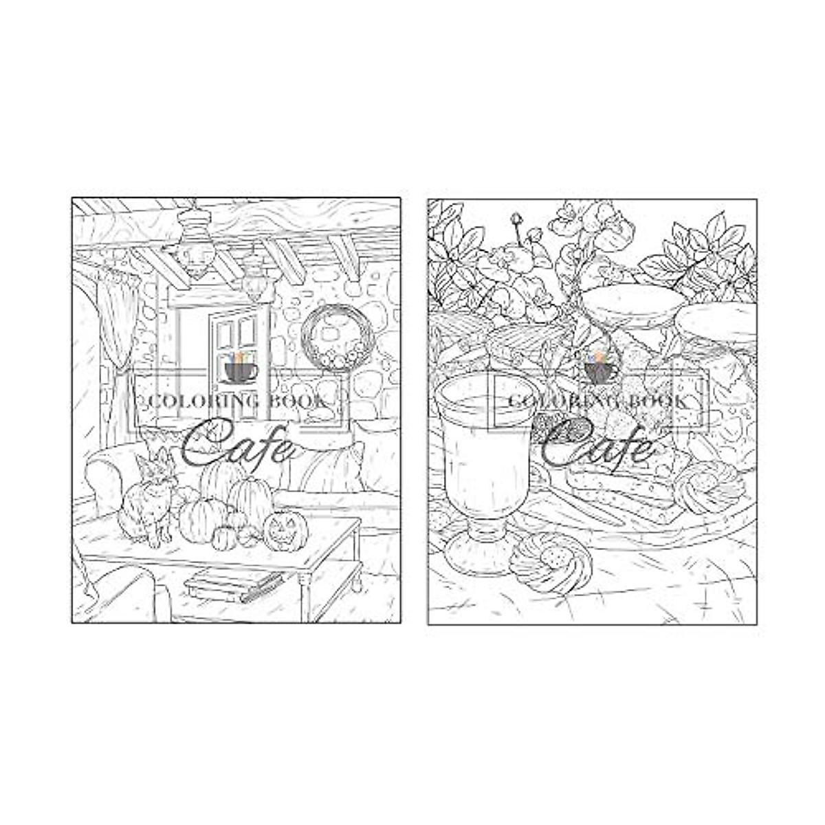 Country Autumn Coloring Book: An Adult Coloring Book Featuring Charming Autumn Scenes, Relaxing Country Landscapes and Cute Farm Animals