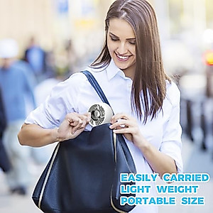 SpaLoo Portable Handheld Fan, Rechargeable Air Conditioner Fan, 3 Speed Adjustable Cooling Fans That Blow Cold Air, Gifts For Women Men Travel/Camping/Outdoor