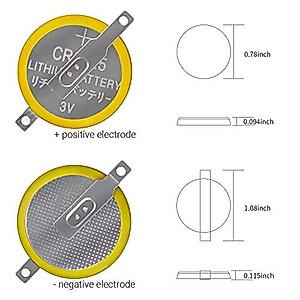 taessv 12 Pack CR2025 Battery, CR2025 3V Lithium Battery for Pokemon, Pokemon Crystal, Gameboy, Gameboy Color Game Battery Replacement