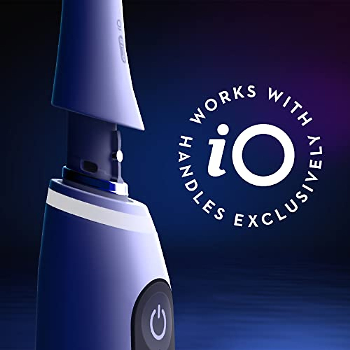 iO Series Ultimate Clean Replacement Brush Head for Oral-B iO Series Electric Toothbrushes, Black, (Pack of 4)