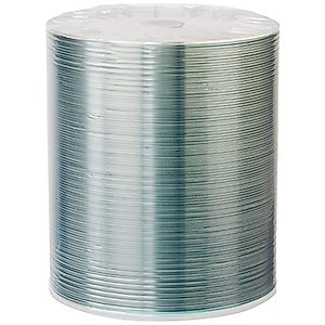 White CD 100QTY 100 Disc Spindled Hub Printable CD-Rs