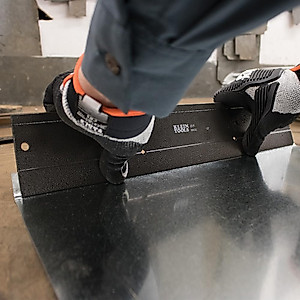 Klein Tools 86532 Metal Folding Tool for Duct Bending 18 x 3-Inch Folds Up to 24 ga CRSM and 28 ga Stainless