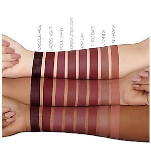 HUDA BEAUTY Power Bullet Matte Lipstick Ladies Night