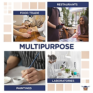 EZGOODZ Light Pink Disposable Lab Coats for Adults, X-Large. 10 Pack Medical PPE Coat. SPP 45 GSM Painting Lab Coat with Cuffs, Collar, Plastic Snaps, 3 Pockets. Splash-Proof Disposable Coats Medical