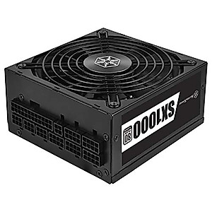 Silverstone SX1000 Platinum, 80PLUS Platinum 1000W Fully Modular SFX-L Power Supply, SX1000-LPT V1.1