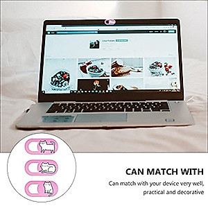 OSALADI Computer Camera USB Camera 3pcs Webcam Cover Camera Blocker Laptop Camera Lens Slider Universal Webcam Lens Protector Lens Privacy Cover Webcam Lens Cap Shutter Computer Camera USB Camera