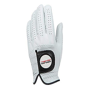 KIRKLAND SIGNATURE Golf Gloves Premium Cabretta Leather, Medium-Large, 4 Pack
