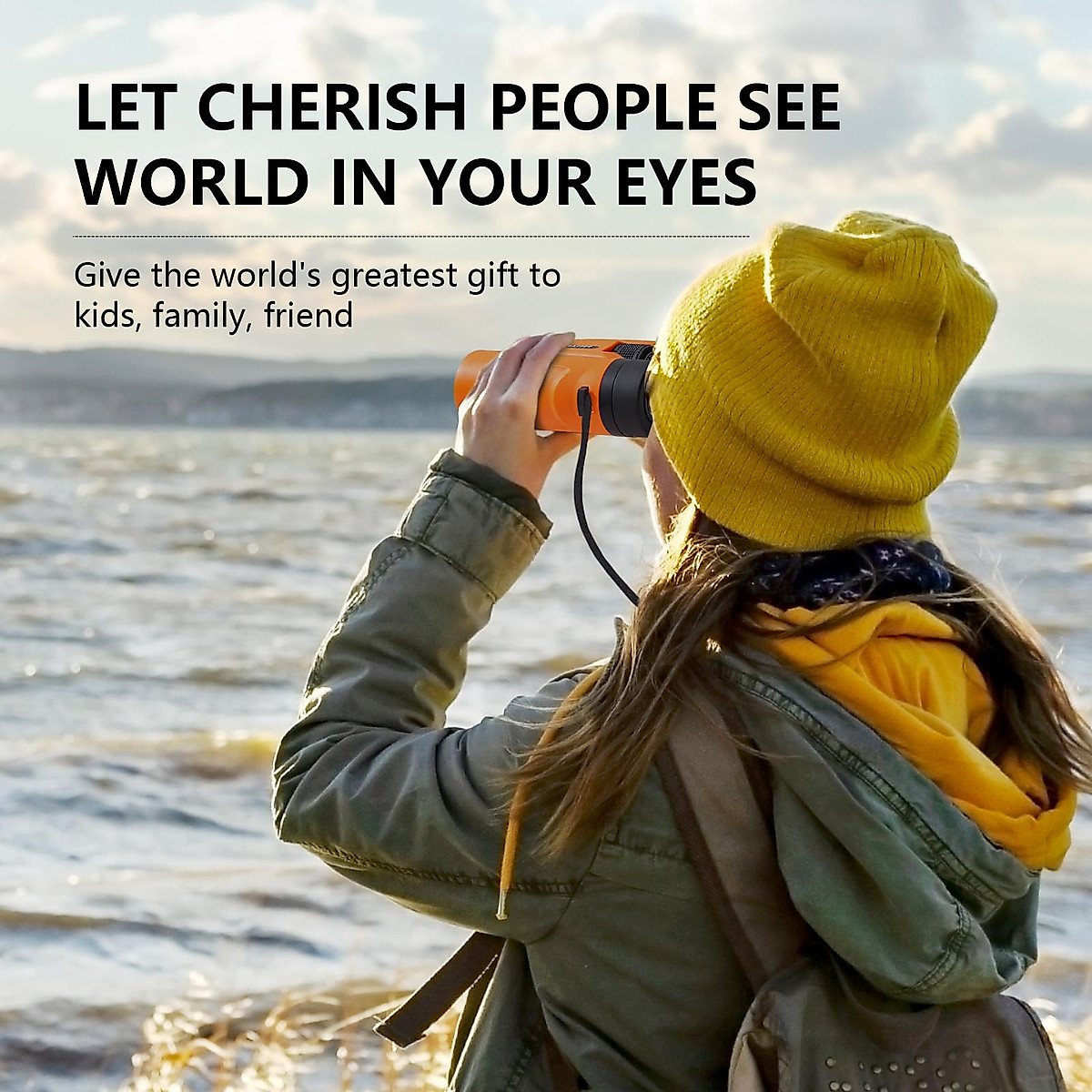 Leaysoo 10X32 Compact Binoculars for Adults and Kids,High Powered Small Binoculars, BAK-4 FMC Clear Low Light Vison Waterproof Binoculars for Bird Watching, Concerts, Curise Ship