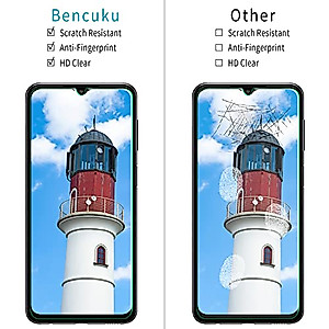 Bencuku by HPTech (2 Pack) Designed For Samsung Galaxy A23 / Galaxy A23 5G Tempered Glass Screen Protector, Anti Scratch, Bubble Free, Case Friendly